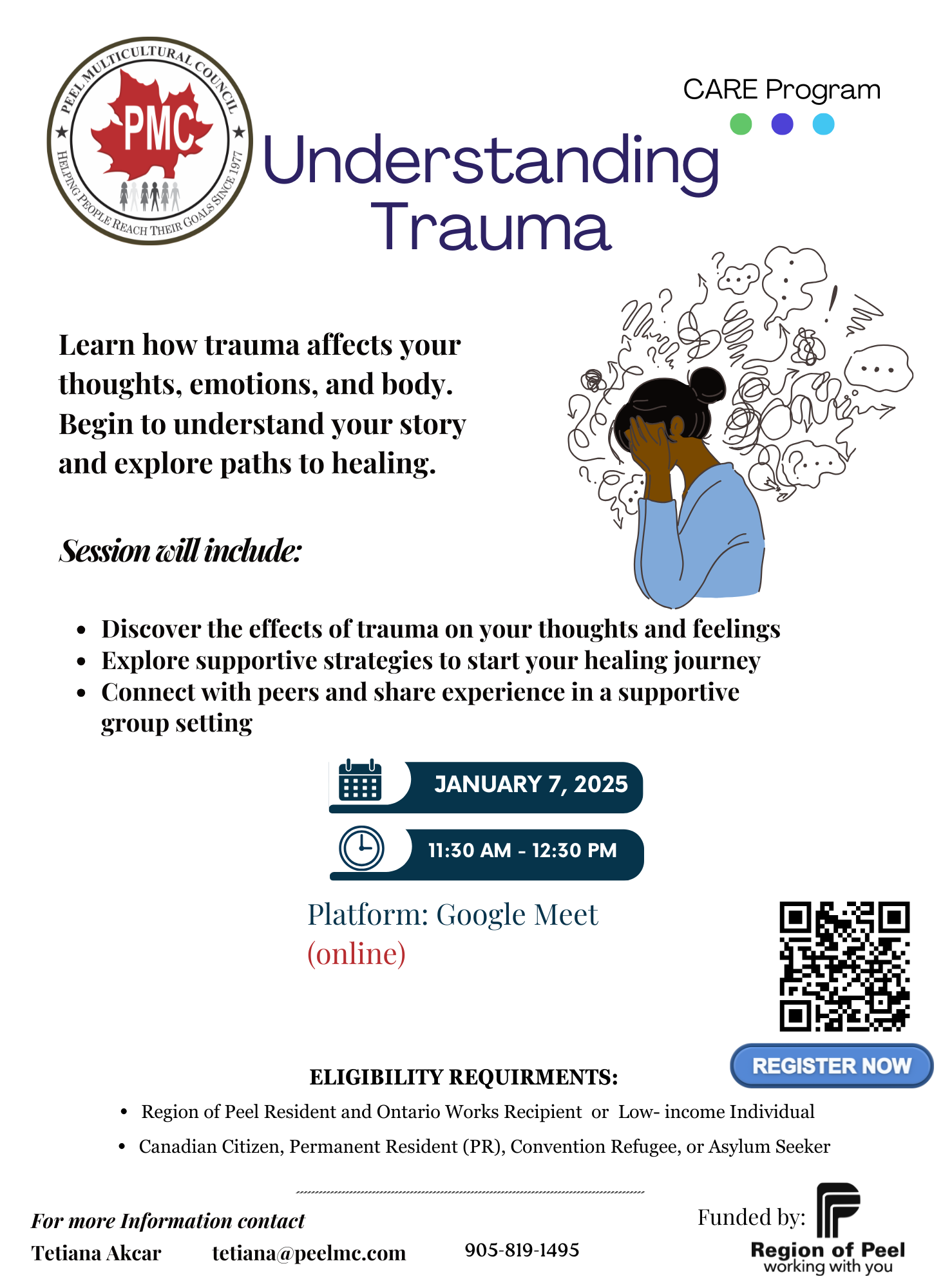 Understanding Trauma – Peel Multicultural Council